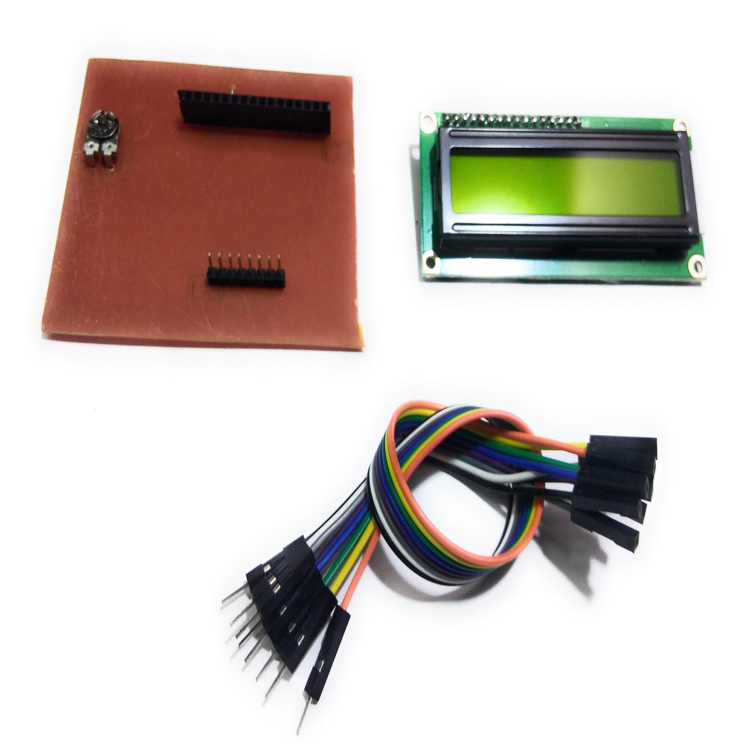 SR Robotics lcd module with 16*2 lcd – SR Robotics
