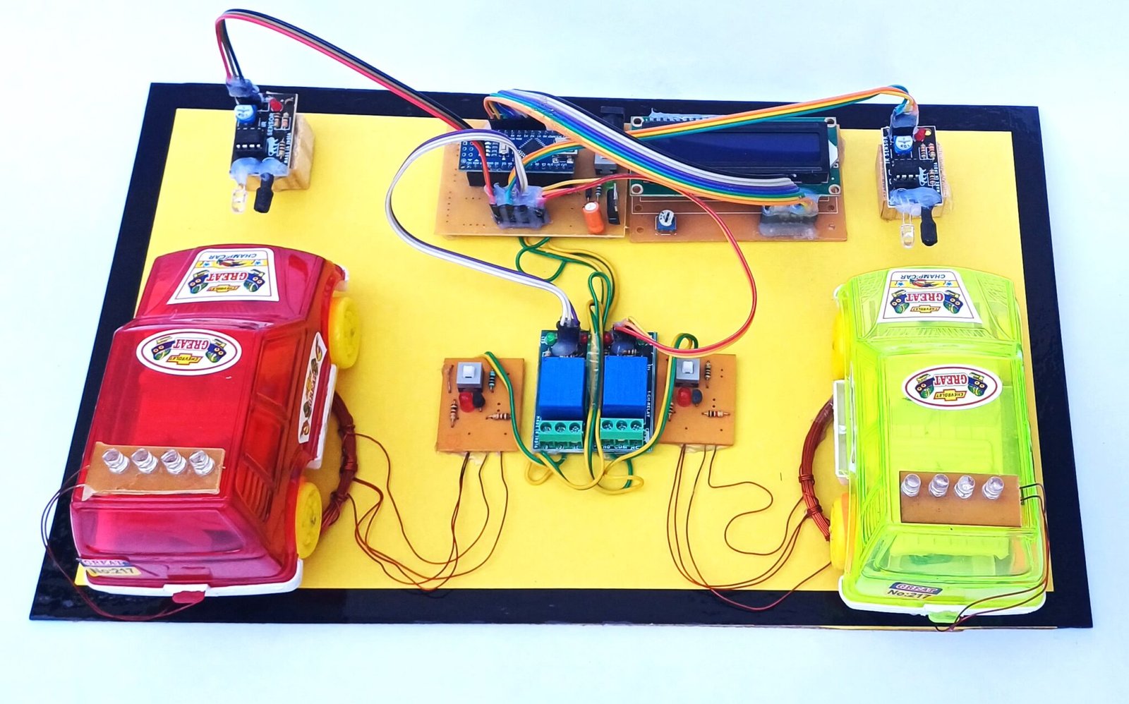 Speed Breaker kit +2 IR Circuit for Accident Prevention Road Safety ...