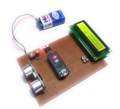 Distance Measuring Device using Ultrasonic Sensor – SR Robotics