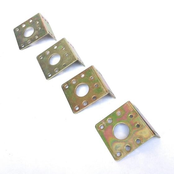 Geared DC Motor L Clamps (4 Pieces) – SR Robotics